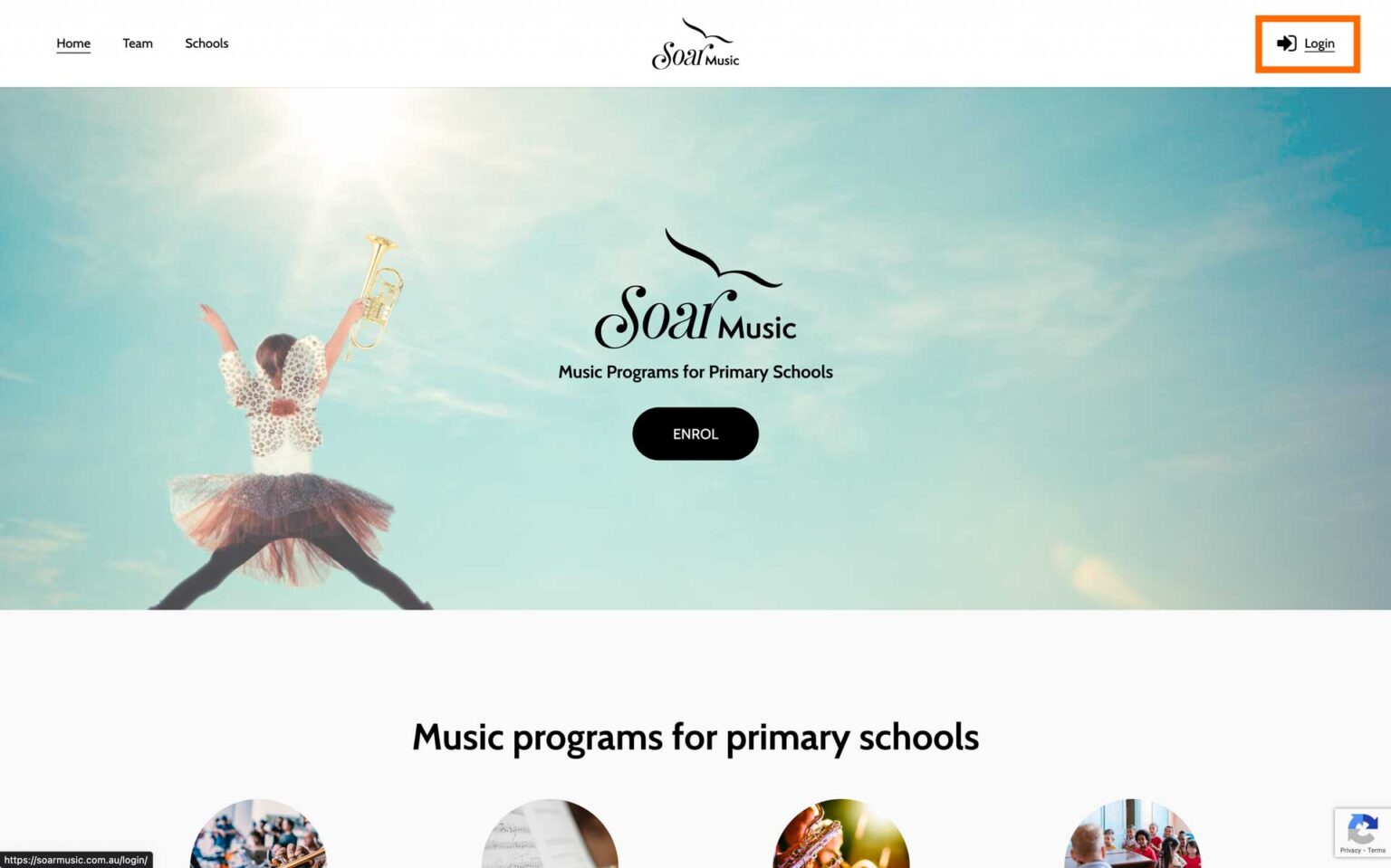 Login into student hub – SOAR Music